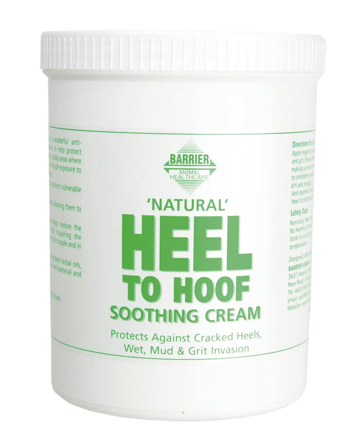 Barrier Heel to Hoof Soothing Cream - 1L — Chestnut Mill
