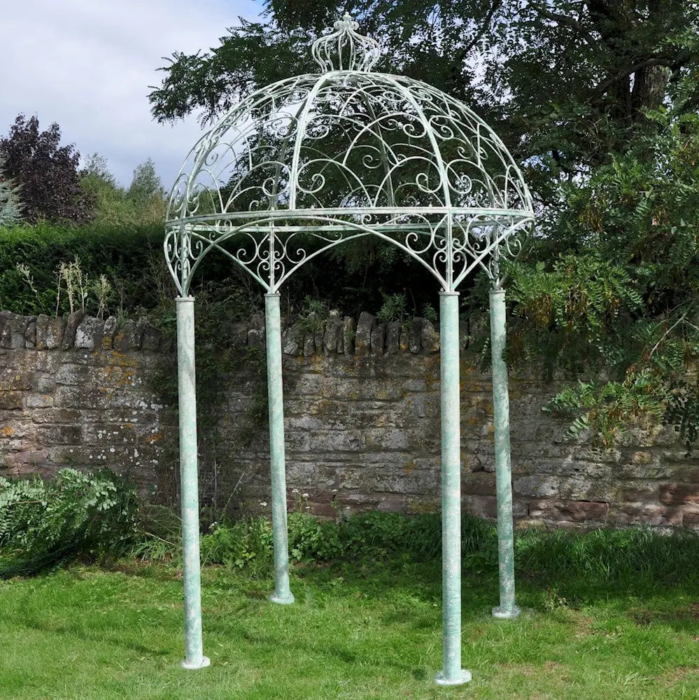GARDEN TEMPLE Gazebo - ANTIQUE CREAM — Chestnut Mill
