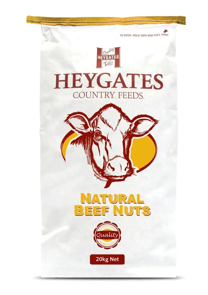 Heygates Natural Beef Nuts - 20 kg — Chestnut Mill